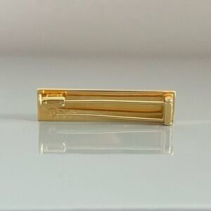 King Fook | Jewelry | Vintage 8k Gold Pave Diamond Rectangle Brooch Pin ...